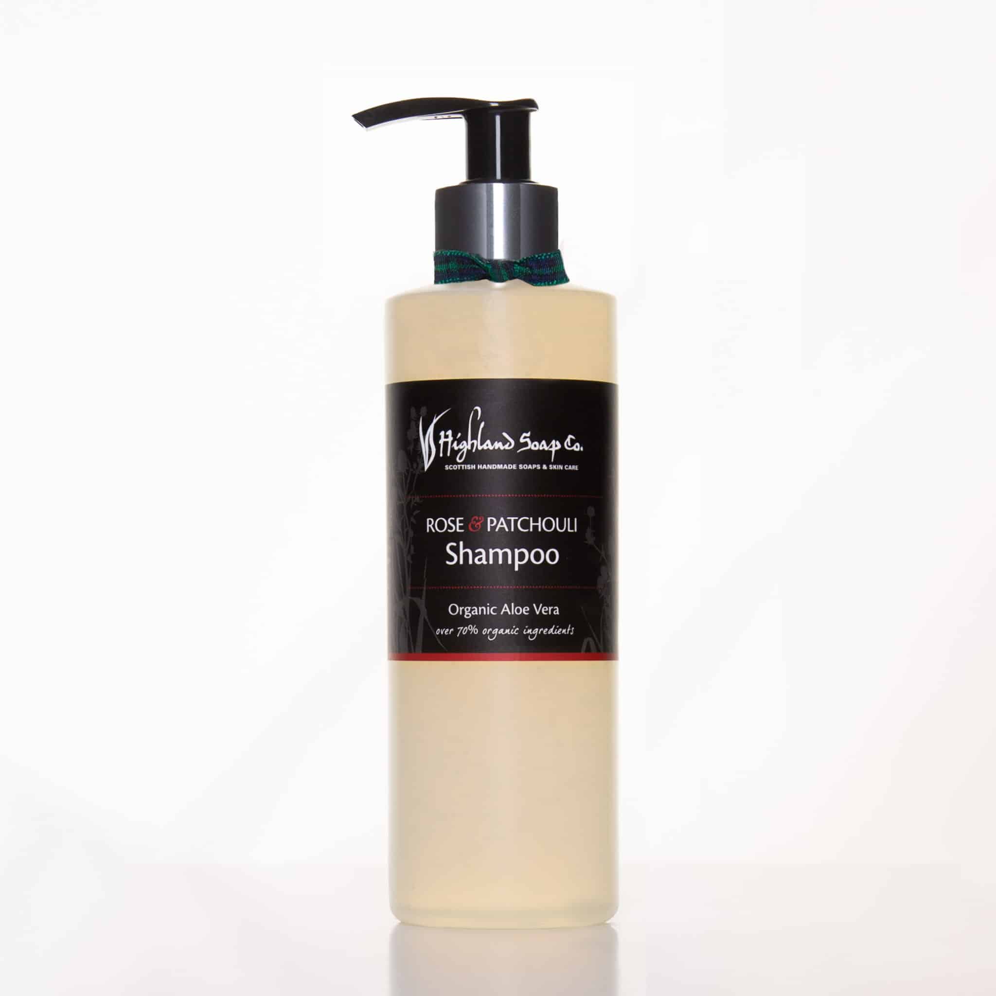 Bio-Aloe-Vera-Shampoo Rose & Patchouli – The Highland Soap Company ...