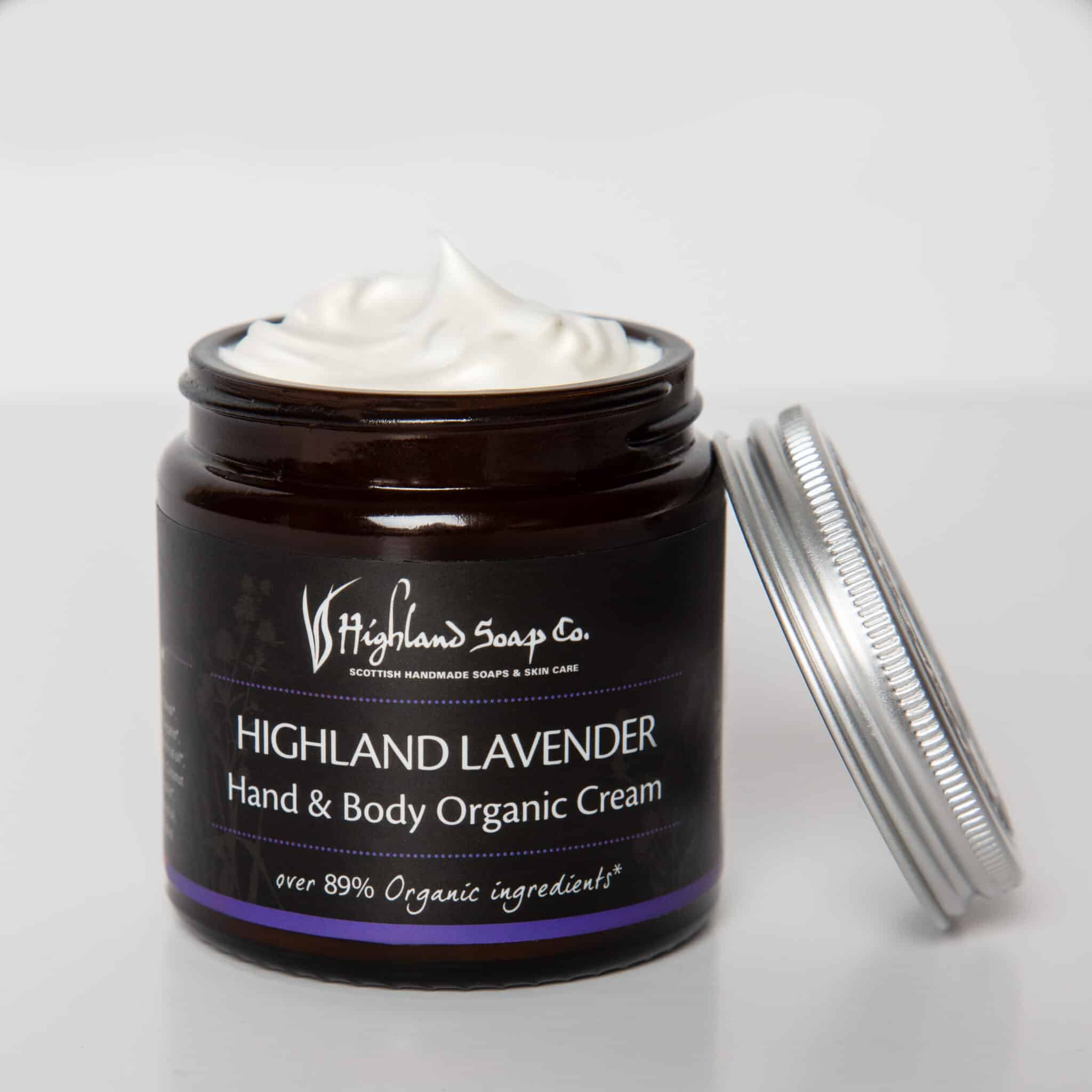 Bio Hand- und Körpercreme schottischer Lavendel – The Highland Soap ...